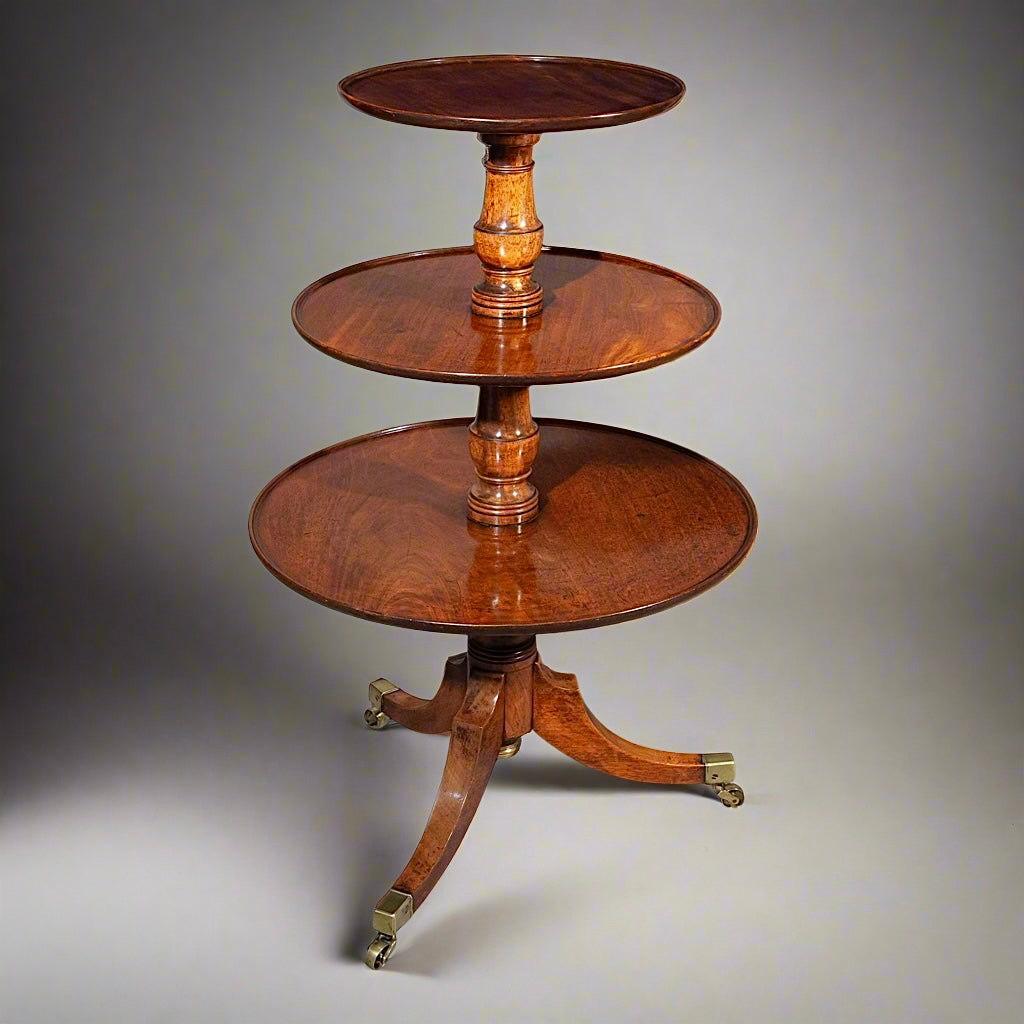 George III Three-Tier Hospitality & Display Stand – Peacock's Finest